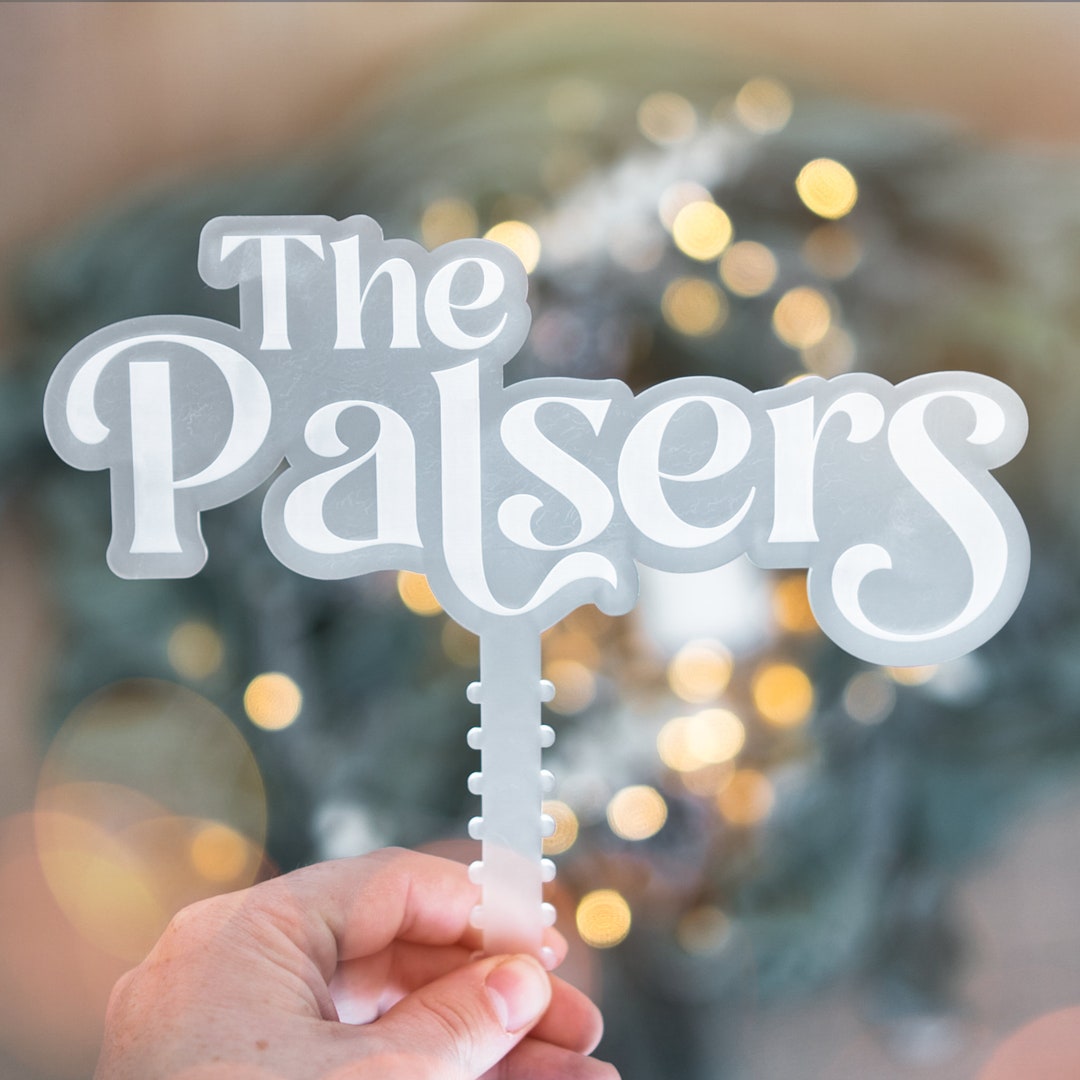 Personalised Christmas Tree Topper Ideas Personalized Family Christmas ...