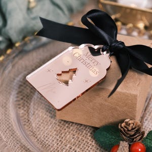 Christmas Name Tags Table Setting Christmas Dinner Festive Table Decor ...