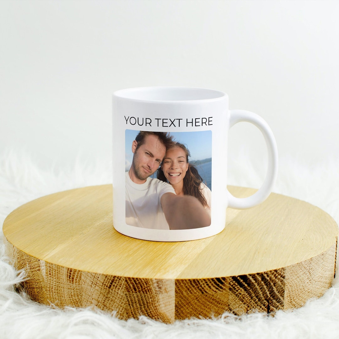 Personalised Mug, Coffee Mug, Text Custom Mug, Photo Mug, Photo Printed ...
