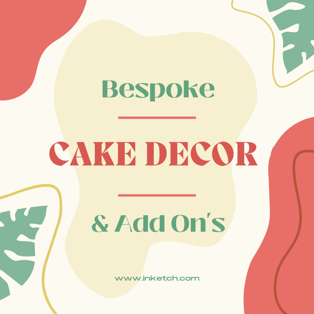 Bespoke Cake Toppers, Changes and Add On's - Etsy
