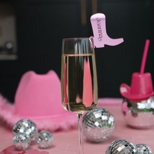 Disco Cowgirl Bachelorette Party Hen Party Decorations Hens Drink ...