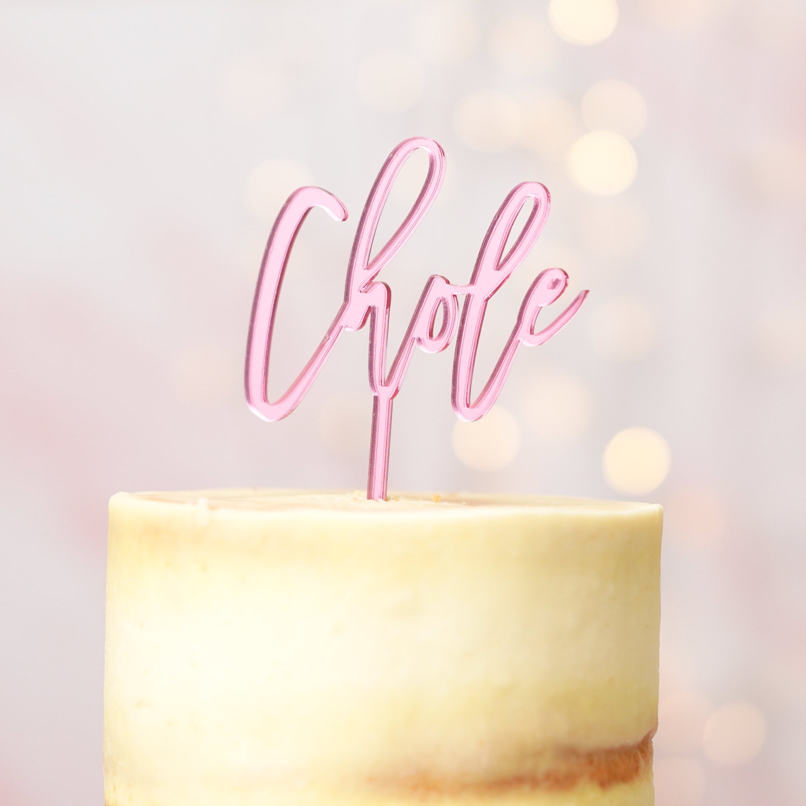 Acrylic Name Cake Topper Birthday Personalised Cake Toppers - Etsy