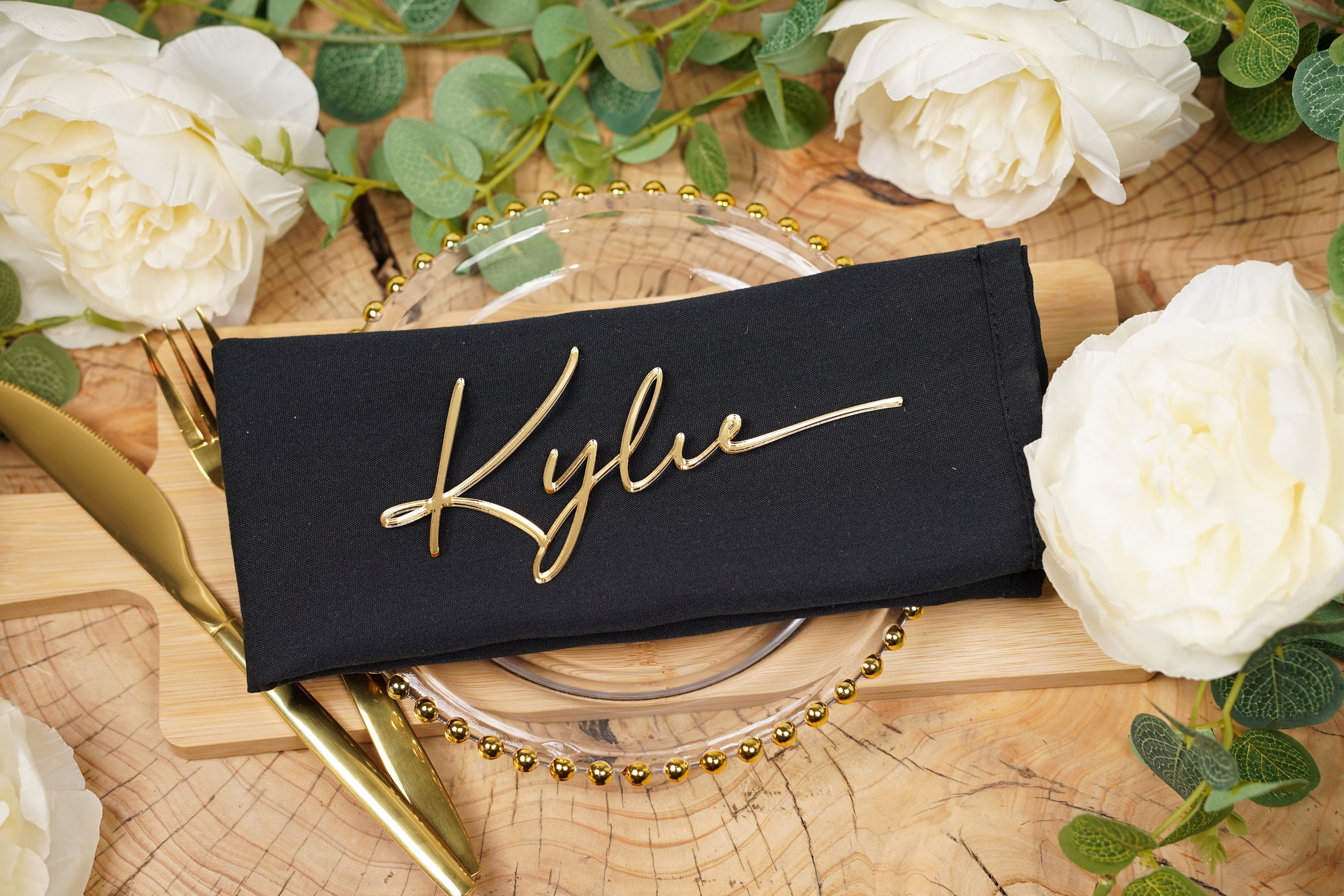 Acrylic Name Place Setting Ideas Wedding Place Cards Wedding - Etsy UK