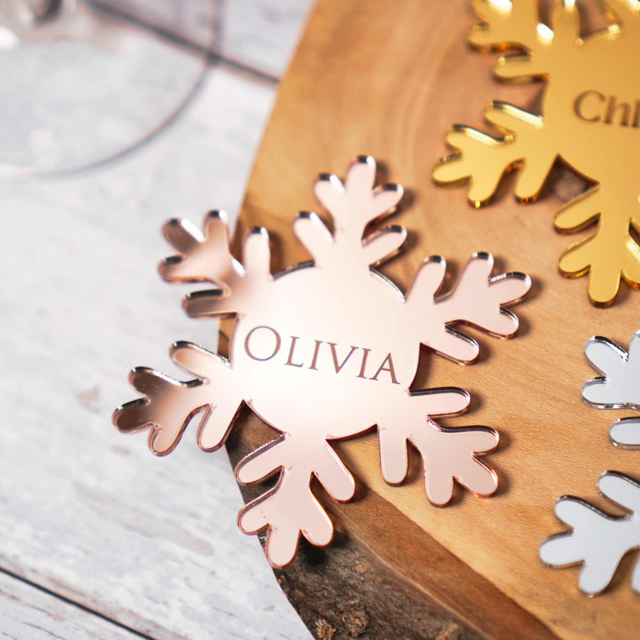 Christmas Table Favours Place Settings Christmas Table - Etsy UK