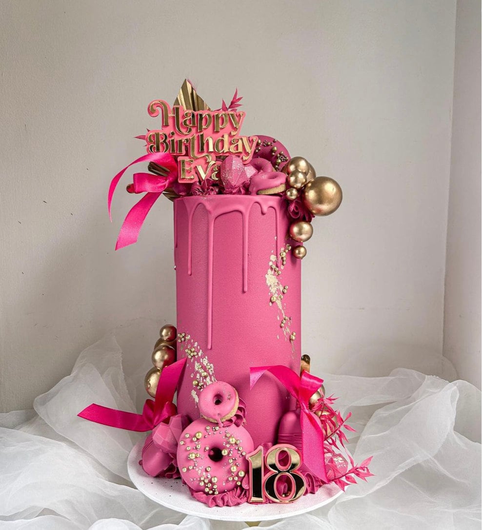 Double Layer Acrylic Cake Topper Happy Birthday Acrylic Double - Etsy