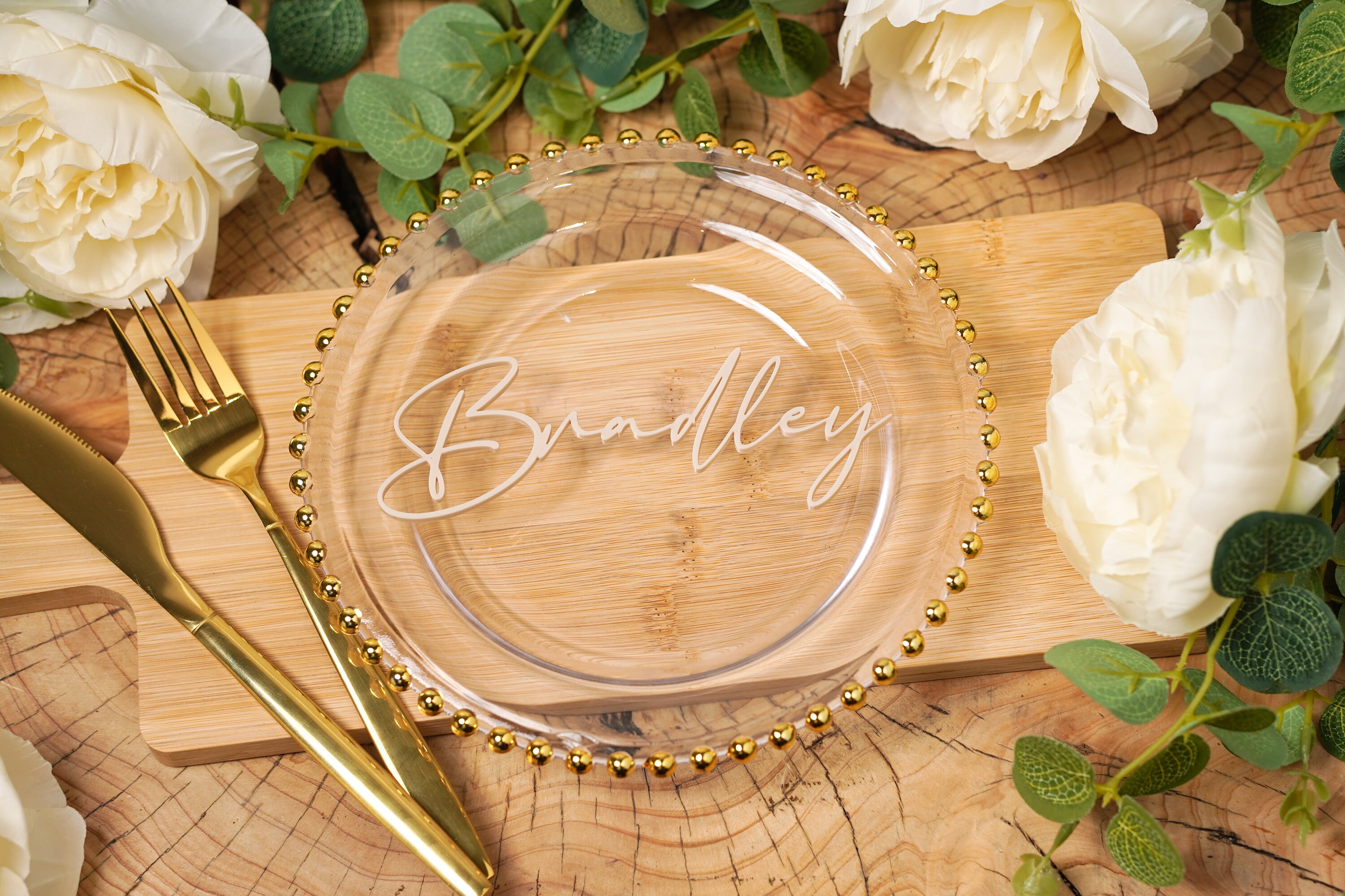 Acrylic Name Place Setting Ideas Wedding Place Cards Wedding - Etsy UK