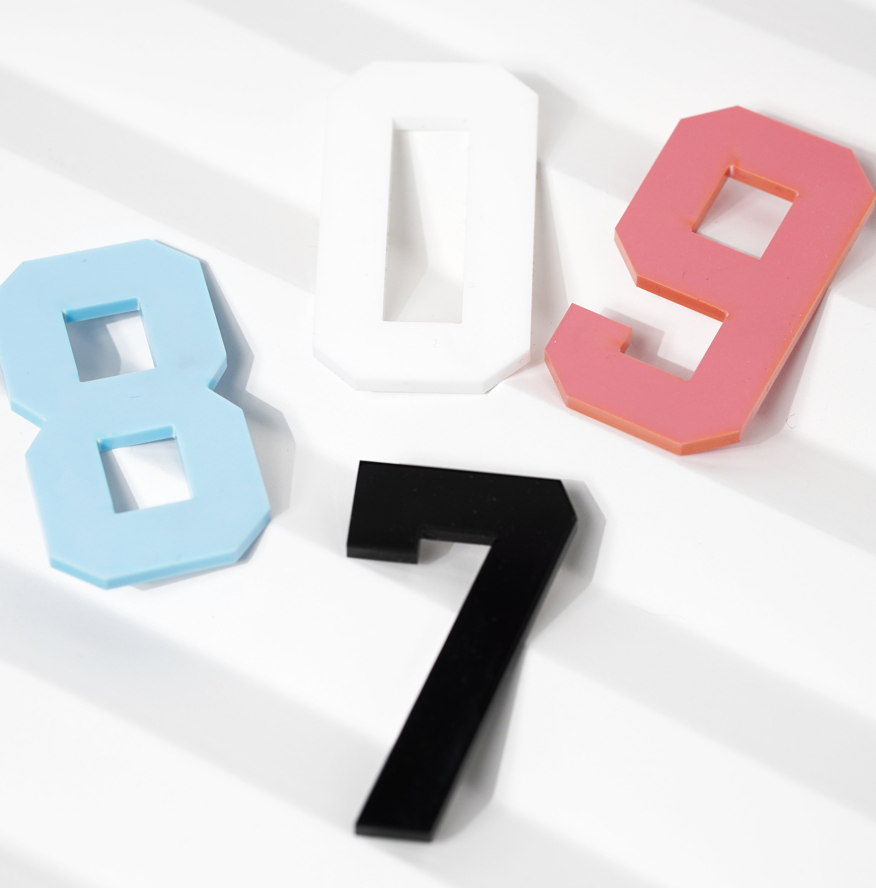 Number Cake Charm Sports Cake Topper Acrylic, Age Jersey Football ...