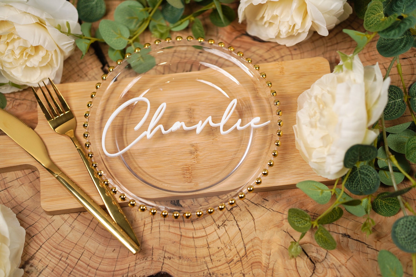 Acrylic Name Place Setting Ideas Wedding Place Cards Wedding - Etsy UK