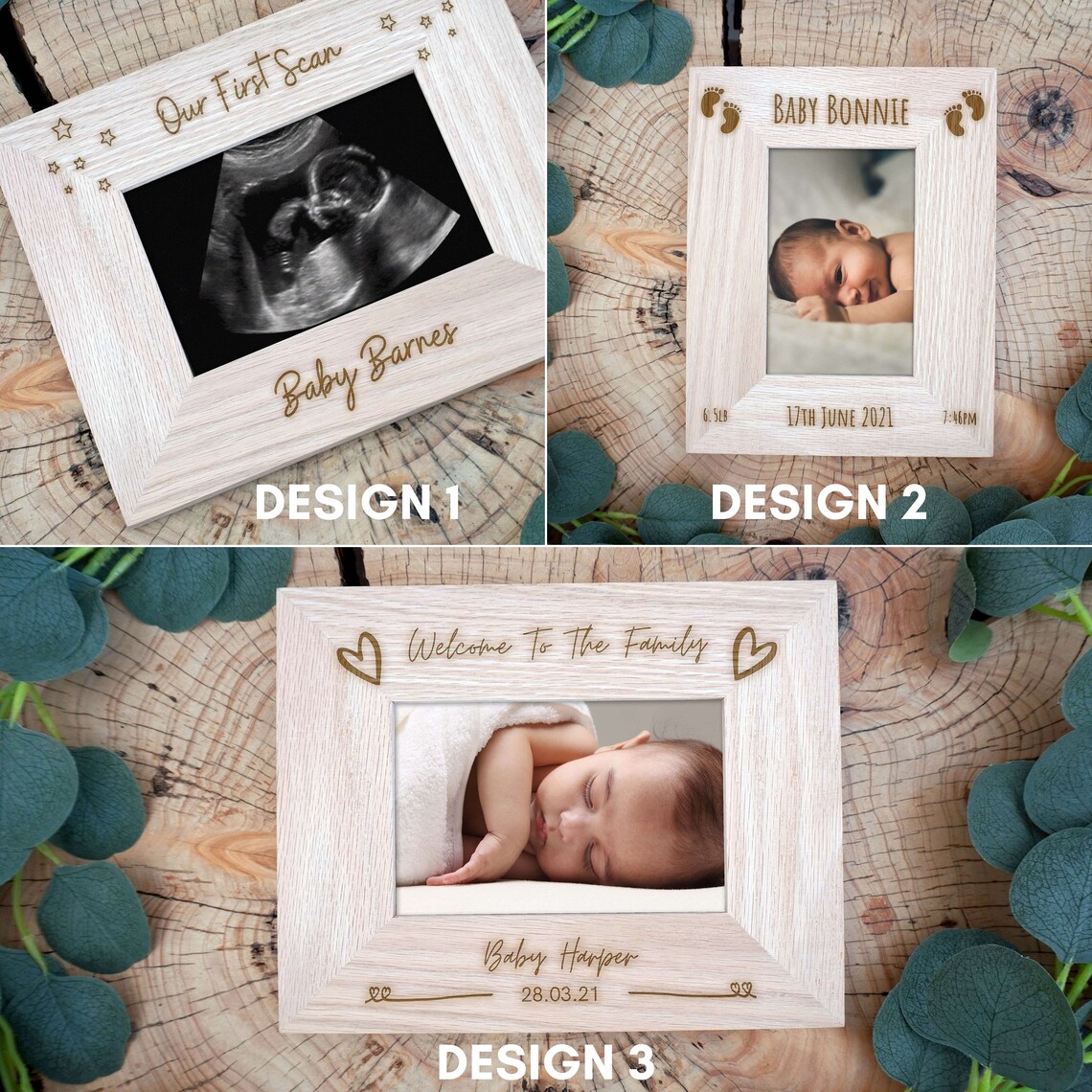Personalised Baby Photo Frame Personalized Picture Frame New - Etsy Canada