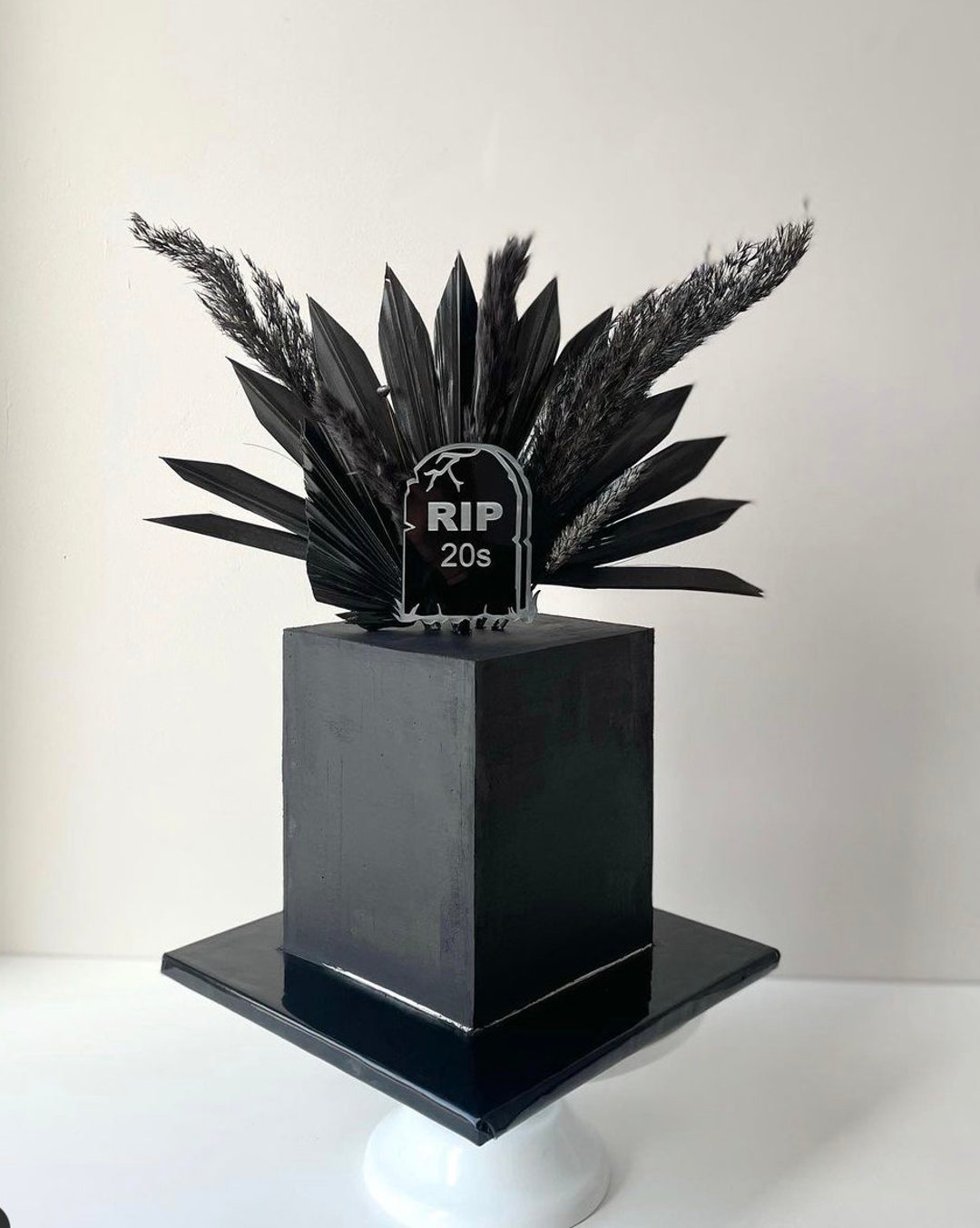 RIP 20s Cake Topper RIP Twenties Decor Death to My Twenties Grave Stone ...