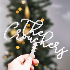 Personalized Christmas Tree Topper Ideas Personalized Family Christmas ...