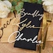 Acrylic Name Place Setting Ideas Wedding Place Cards Wedding - Etsy UK
