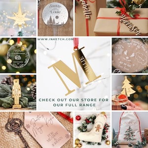 Surprise Voucher, Gift Token Personalised Acrylic Tickets, Ticket ...