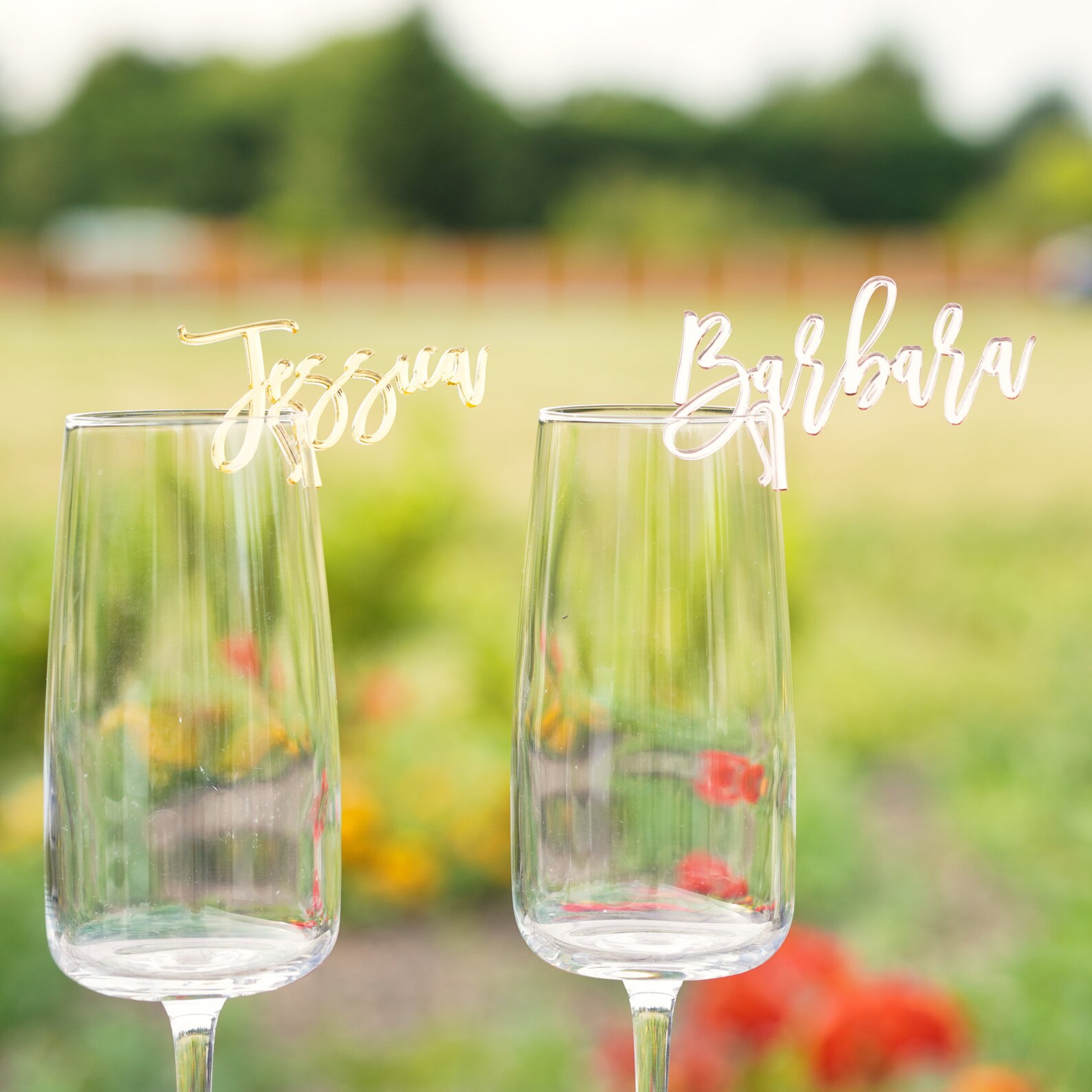 Wedding Drink Tag Personalised Acrylic Place Cards Wedding - Etsy