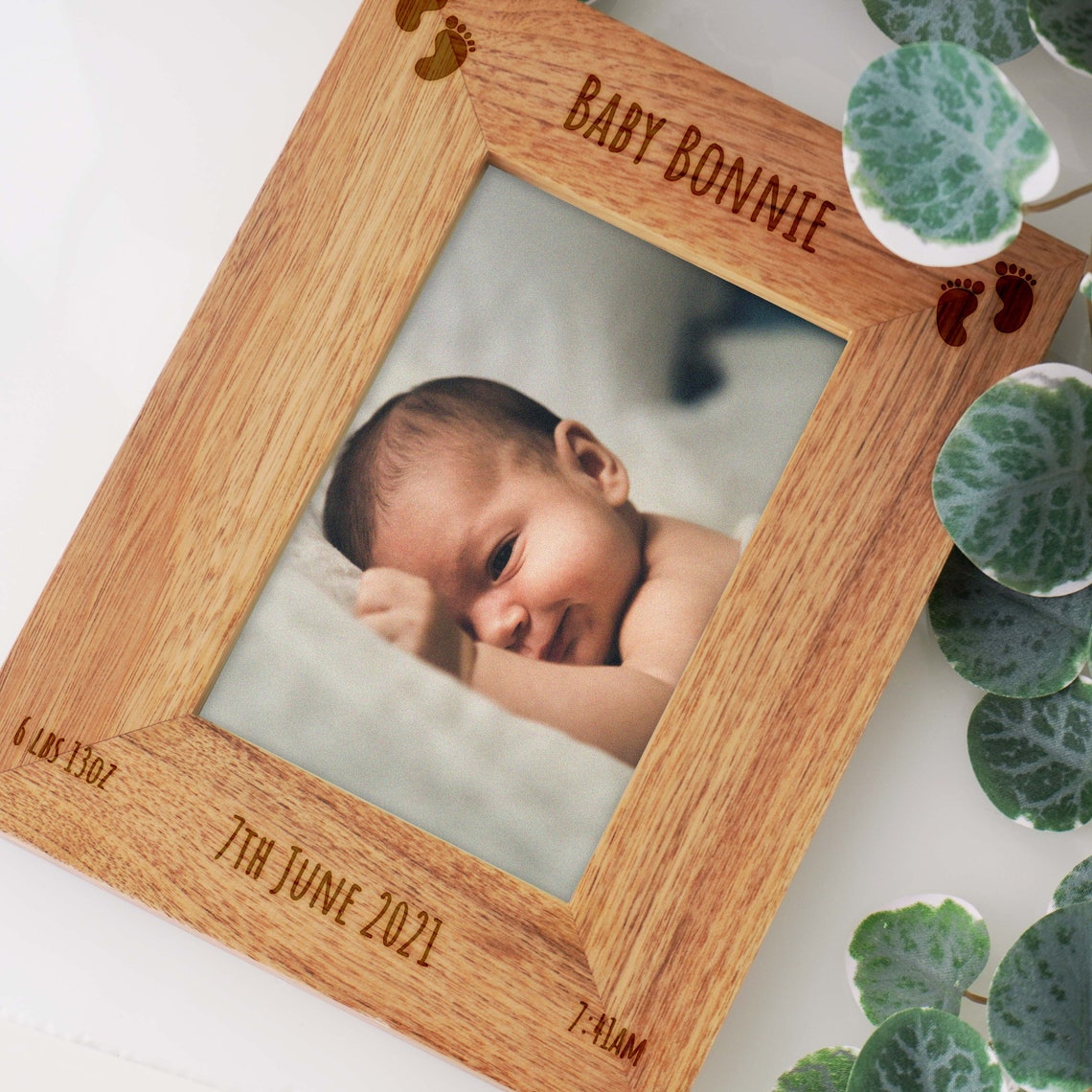 Personalised Baby Photo Frame Personalized Picture Frame New - Etsy Canada