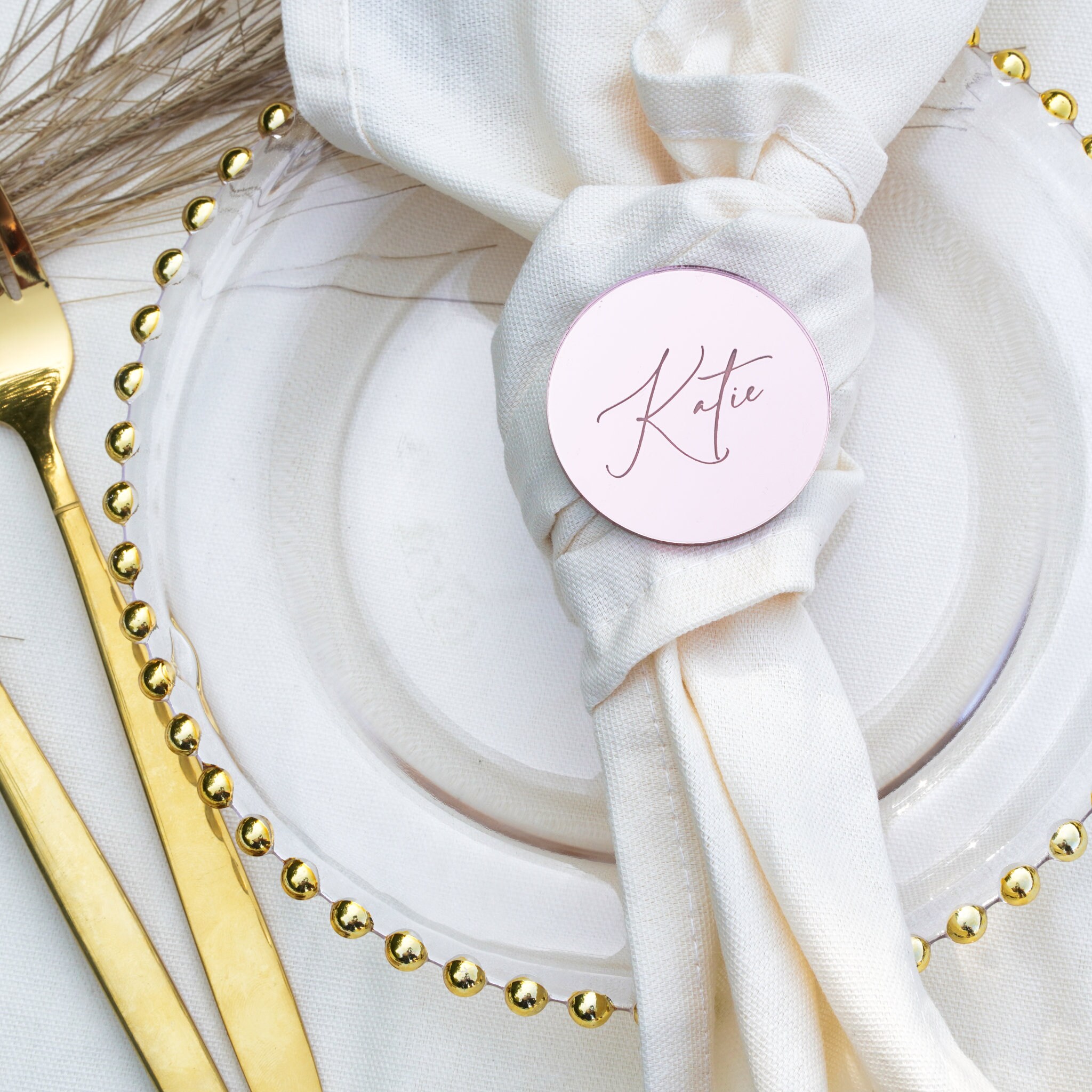 Personalised Wedding Name Places Circle Personalized Wedding - Etsy