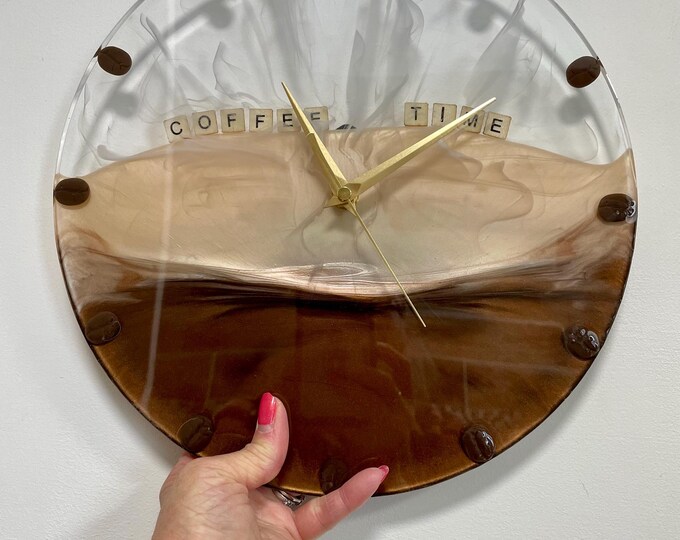 Coffee Wall Clock - Etsy