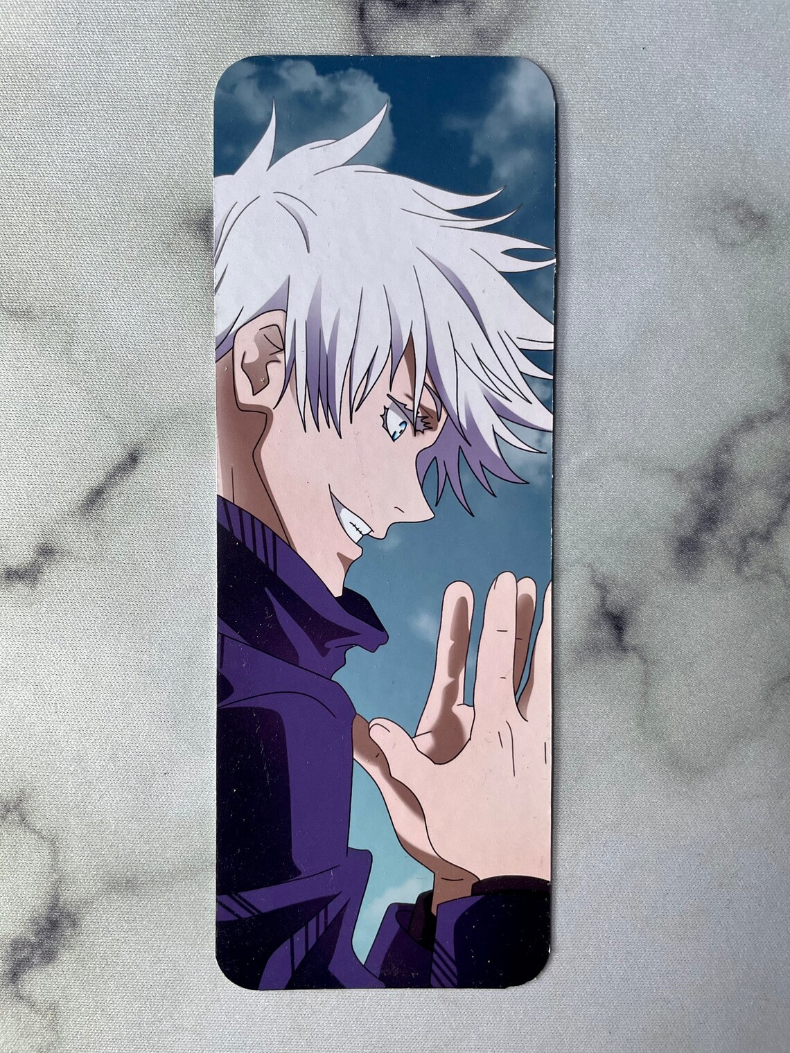 Satoru Gojo Bookmarks Jujutsu Kaisen Bookmark book | Etsy