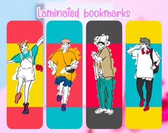LAMINATED Satoru Gojo Bookmarks Jujutsu Kaisen Bookmark | Etsy