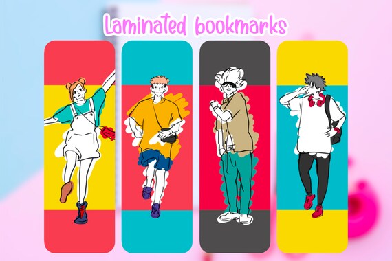 LAMINATED Satoru Gojo Bookmarks Jujutsu Kaisen Bookmark | Etsy