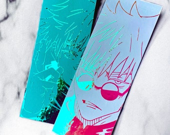 Satoru Gojo Bookmarks Jujutsu Kaisen Bookmark Book | Etsy Australia