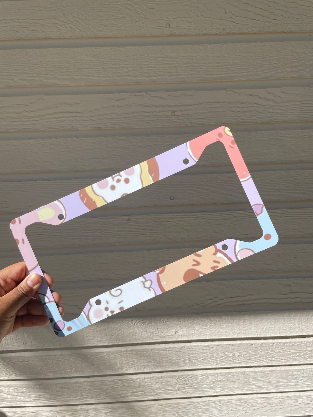 BT21 License Plate Frame: Bangtan BTS ARMY Aluminum Car Decor - Etsy
