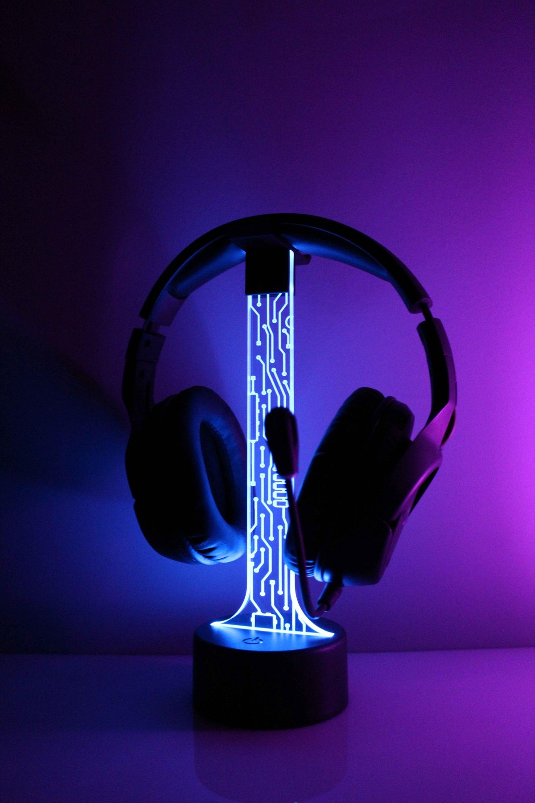 Headphone Stand PCB Design | Gamer Gift | Streamer - Etsy