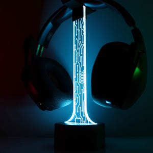 Headphone Stand PCB Design | Gamer Gift | Streamer - Etsy