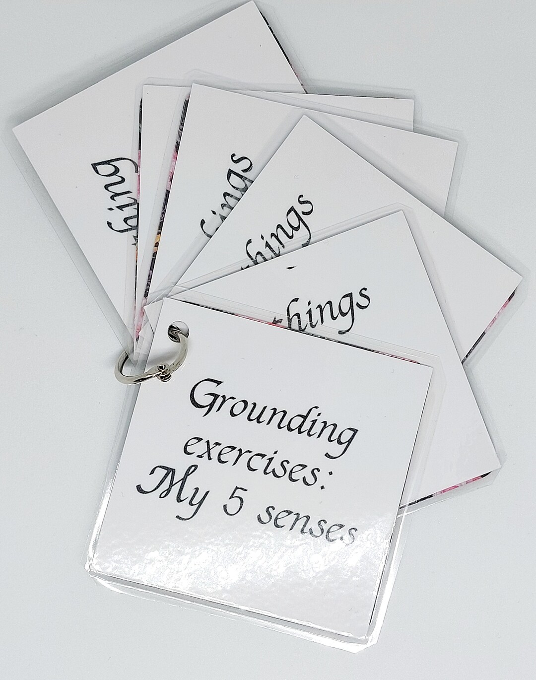 Pocket Sized Anxiety Grounding Cards - Etsy