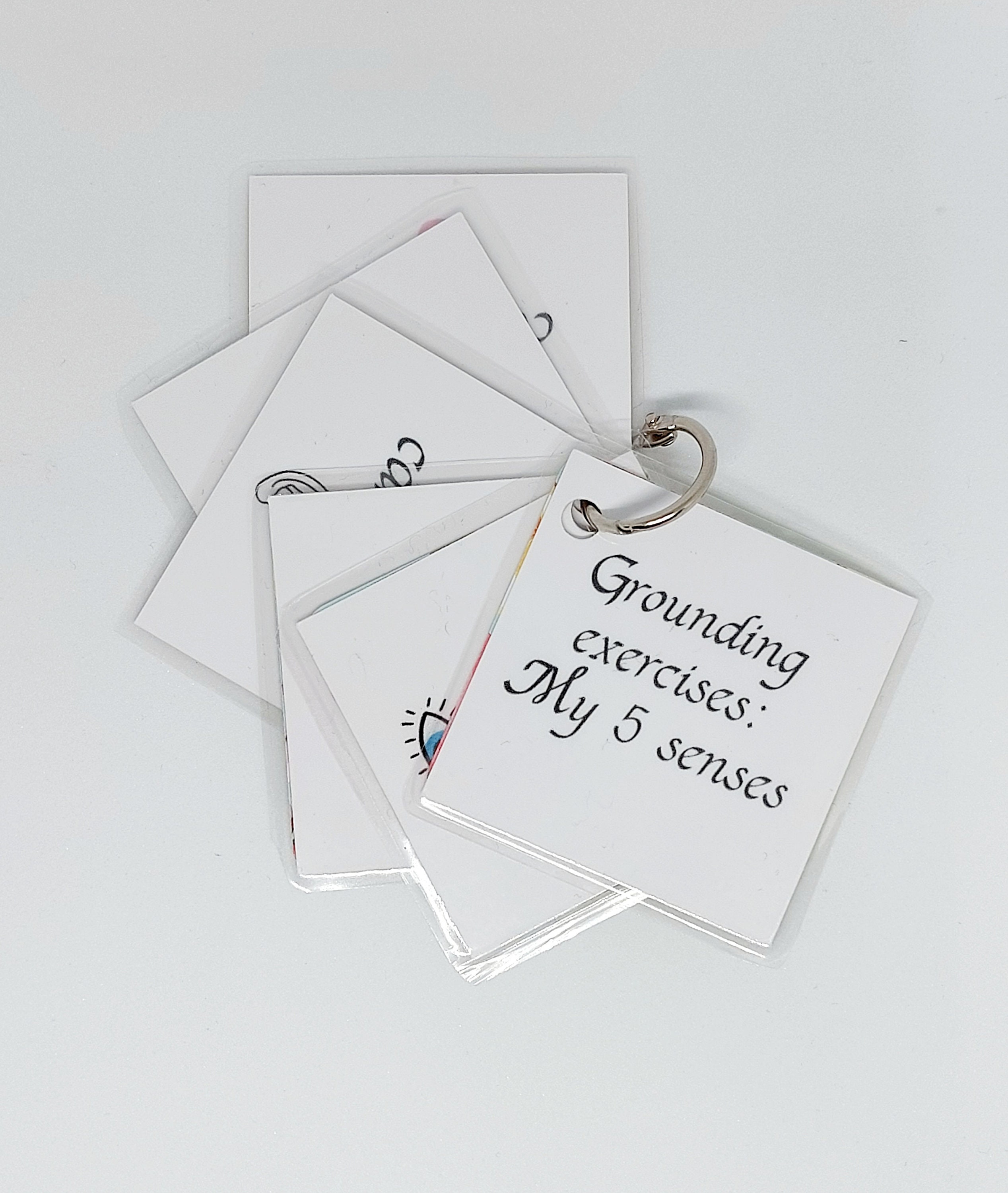 Pocket Sized Anxiety Grounding Cards - Etsy