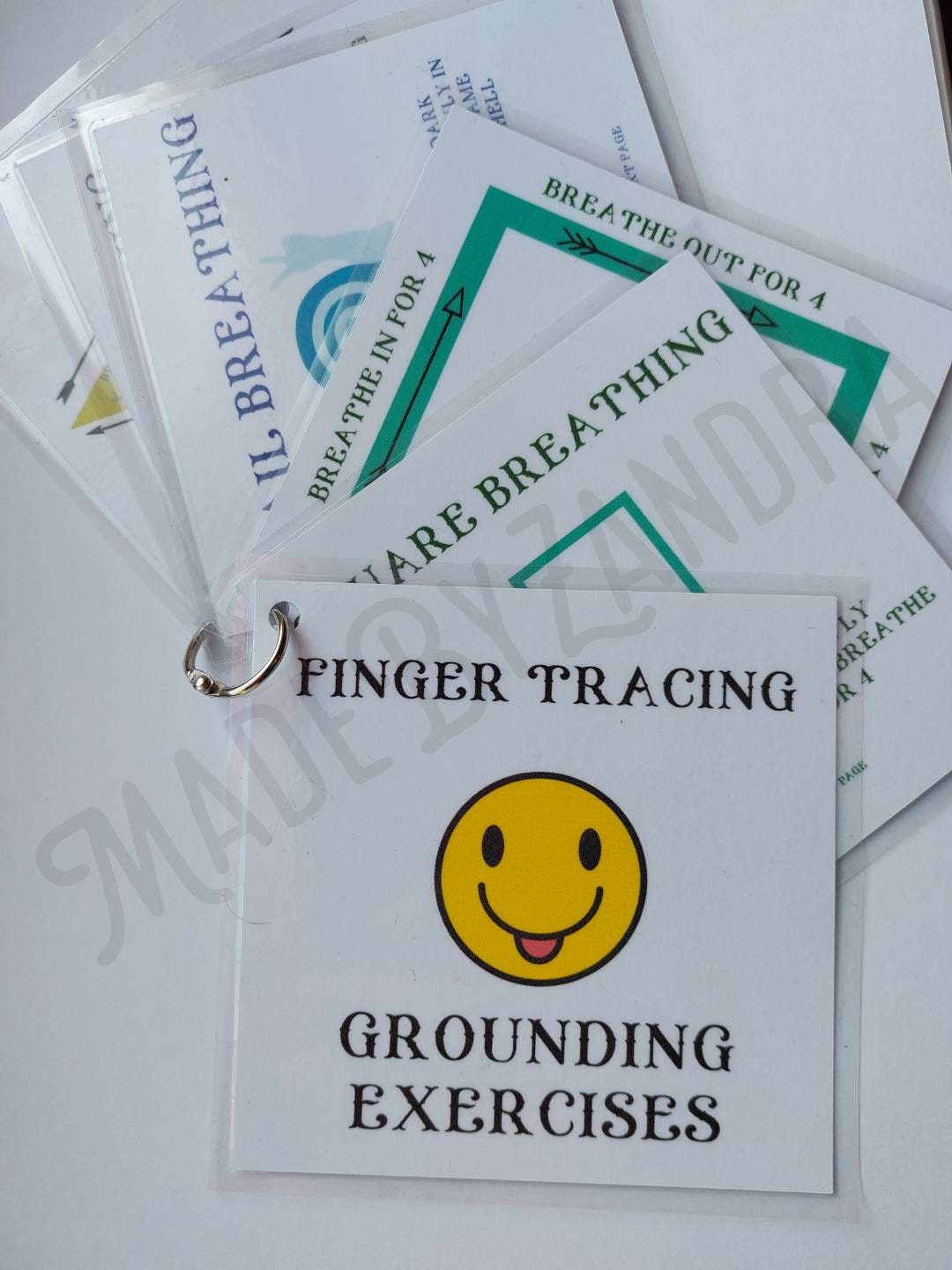 Mindfulness Breathing Tracing Cards Children's Emotion - Etsy UK