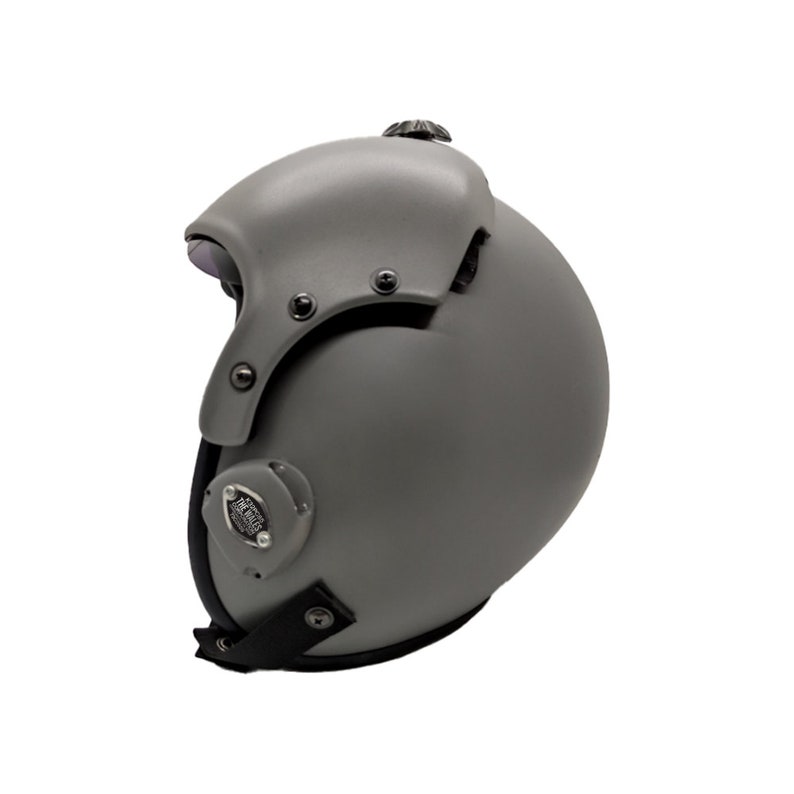 Plain Grey HGU-33 Flight Helmet Movie Prop of USN United States Navy ...