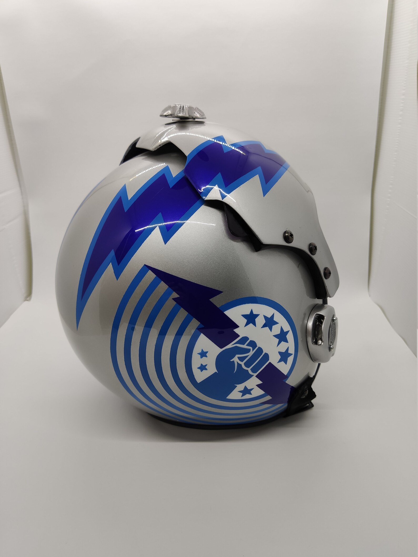 Top Gun Iceman Flight Helmet Movie Prop of USN United States Navy Pilot ...