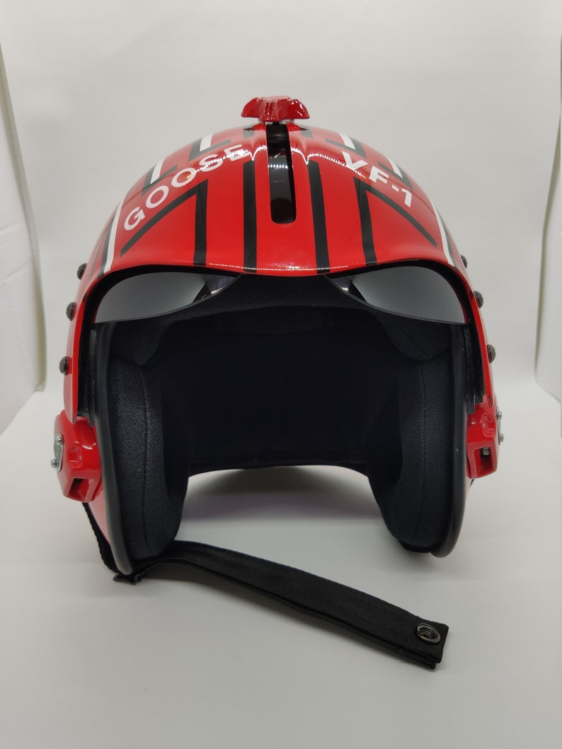 Top Gun Goose Flight Helmet Movie Prop of USN United States Navy Pilot ...