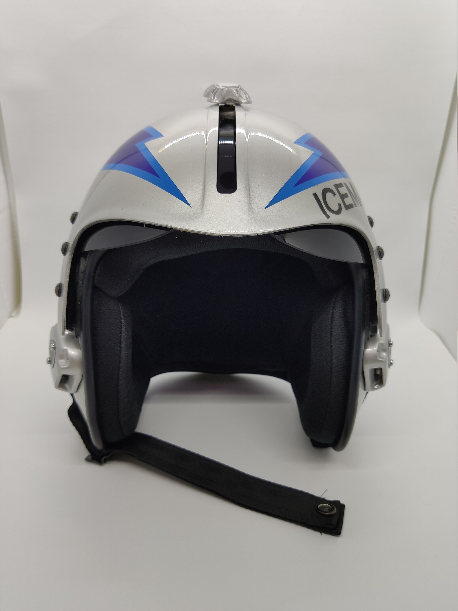 Top Gun Iceman Flight Helmet Movie Prop of USN United States Navy Pilot ...