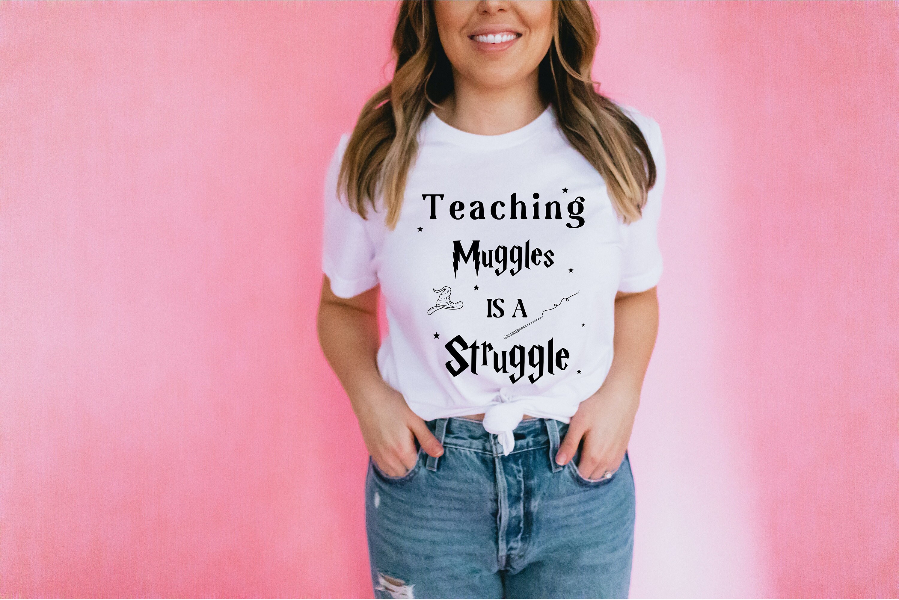 HOGWARTS Wasn't Hiring SO I TEACH Muggles Instead T-shirt, Back to ...