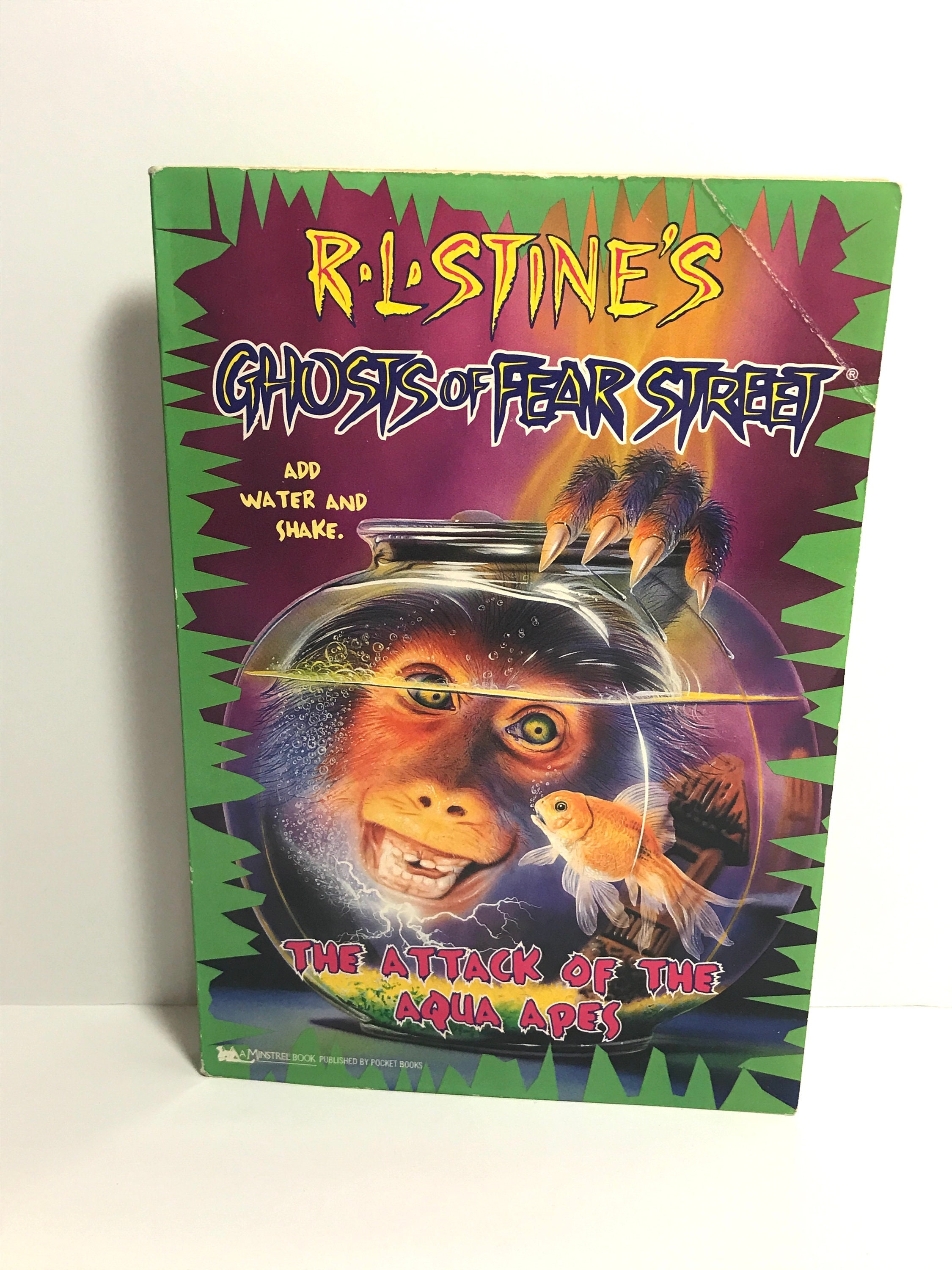 R.L. Stine Ghosts of Fear Street the Attack of the Aqua Apes - Etsy
