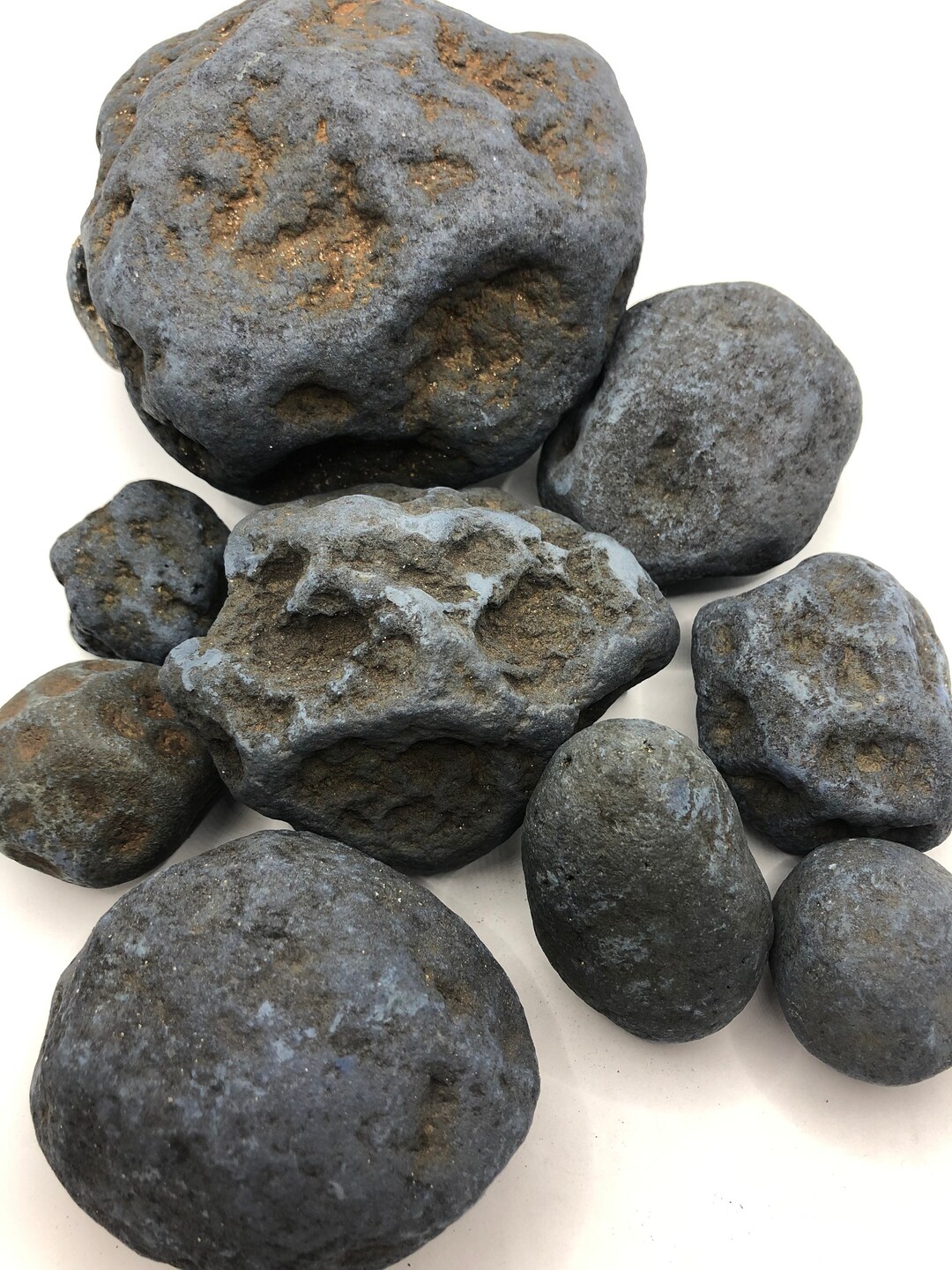 Vivianite Raw Nodule Stones. Bulk Mixed Sizes - Etsy