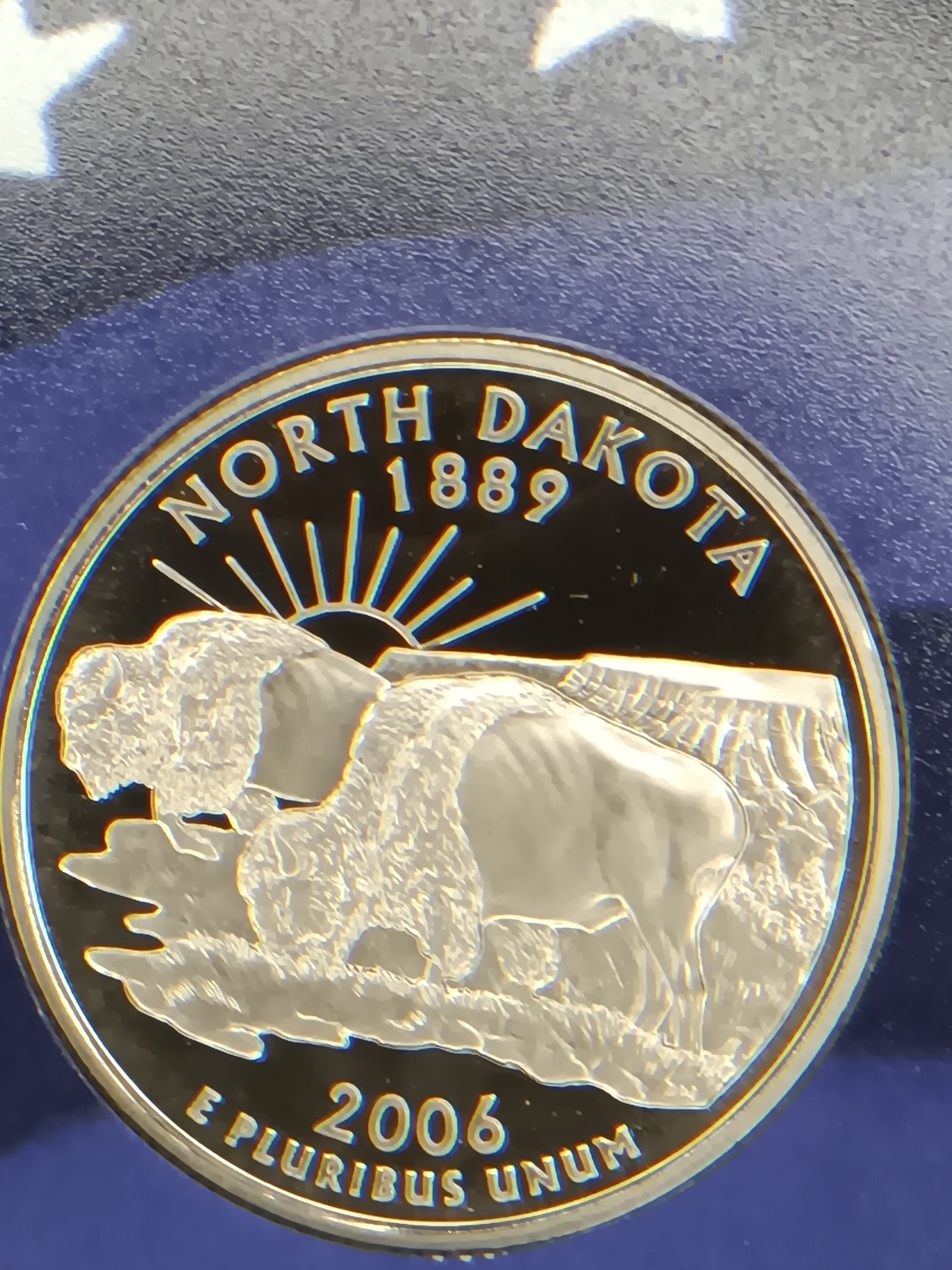 2006-S Proof North Dakota State Quarter - Etsy