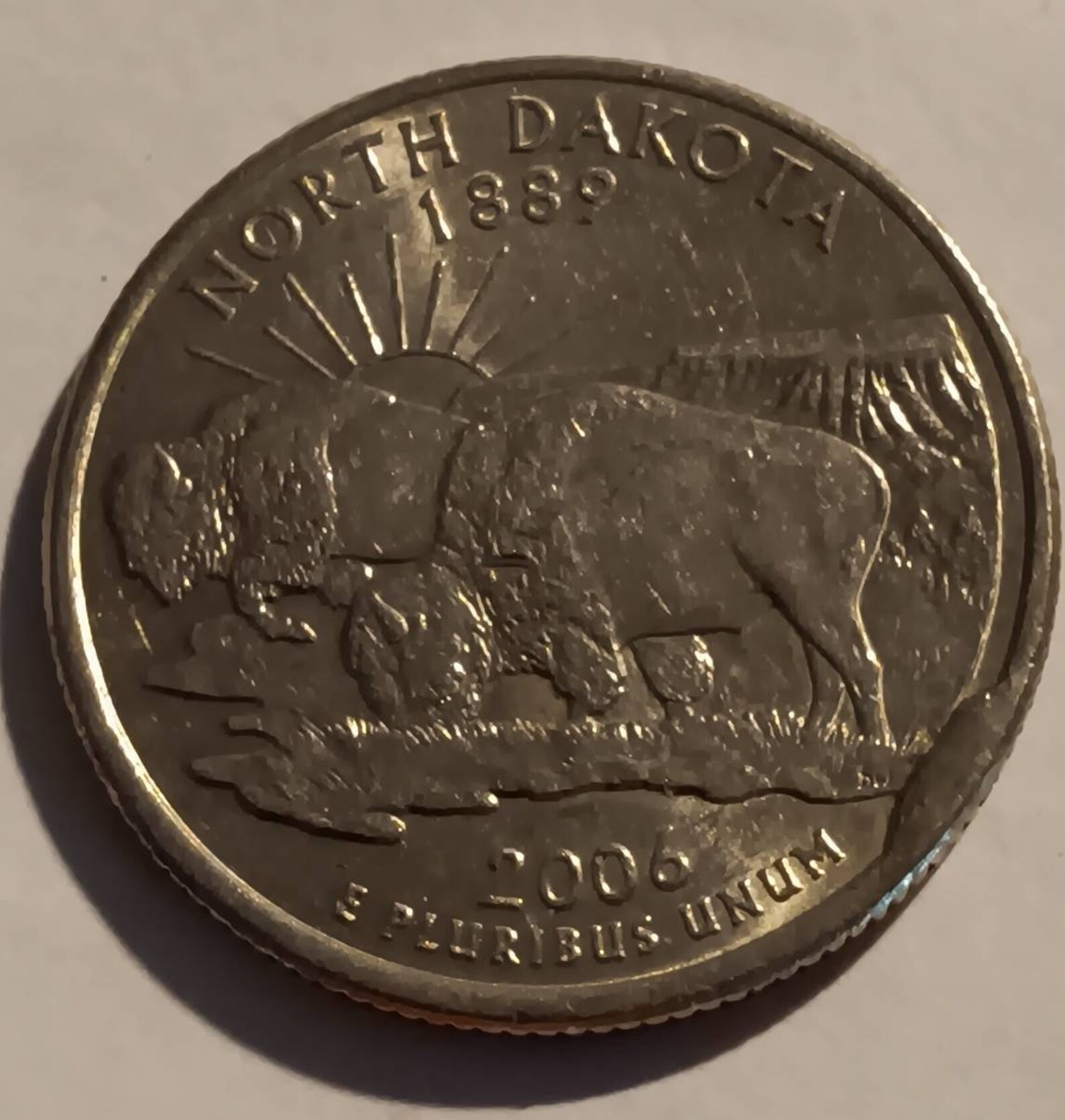 Large Cud on North Dakota Coin - Etsy