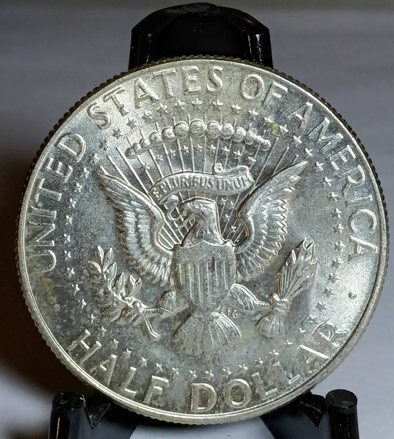 1967 Kennedy Silver Clad Half Dollar - Etsy