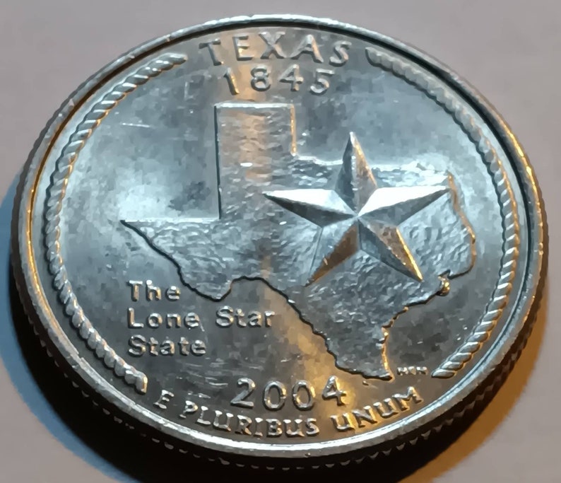 RARE 2004-P Texas Multiple Errors - Etsy