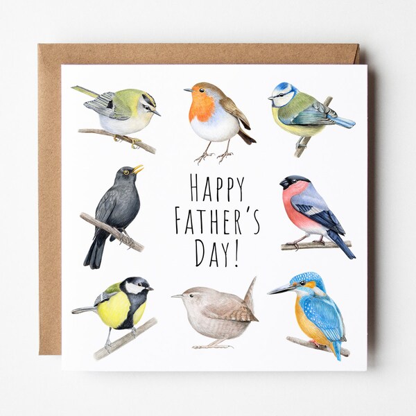 Bird Card - Etsy