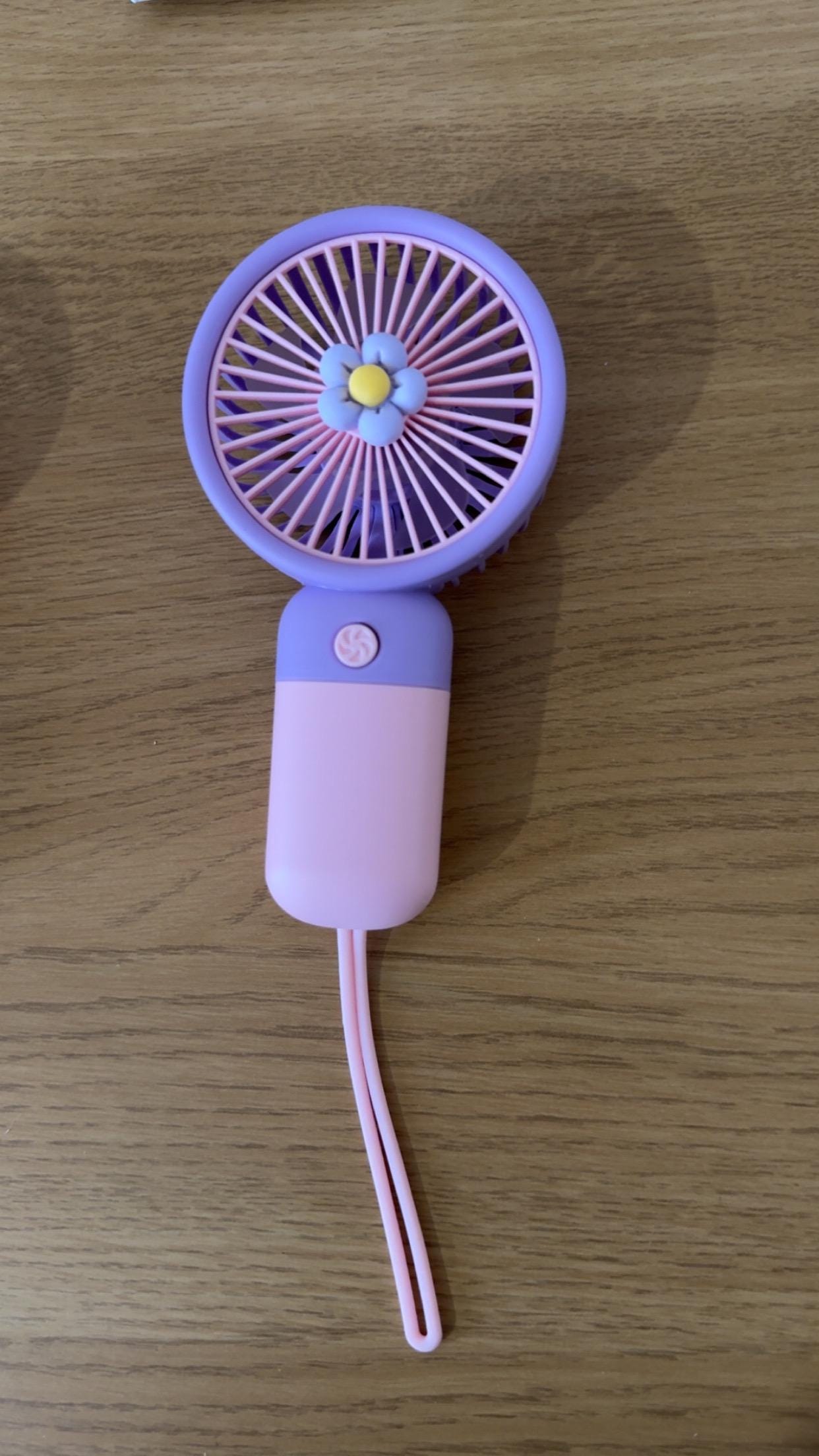 Hand-held Fan Cute, Quiet, Large Wind, Handle, Portable USB Charging ...