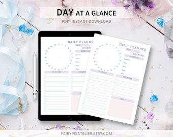 24 Hour Planner - Etsy