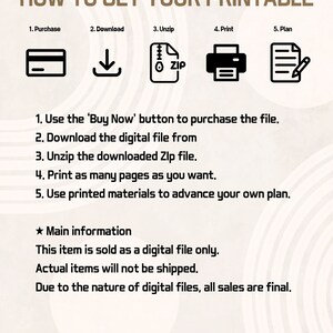 At a Glance 24 Hour Time Personal Wide Daily Planner Printable Instant ...