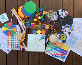 Preschool In A Box Preschool Activities Homeschool Printable Activities