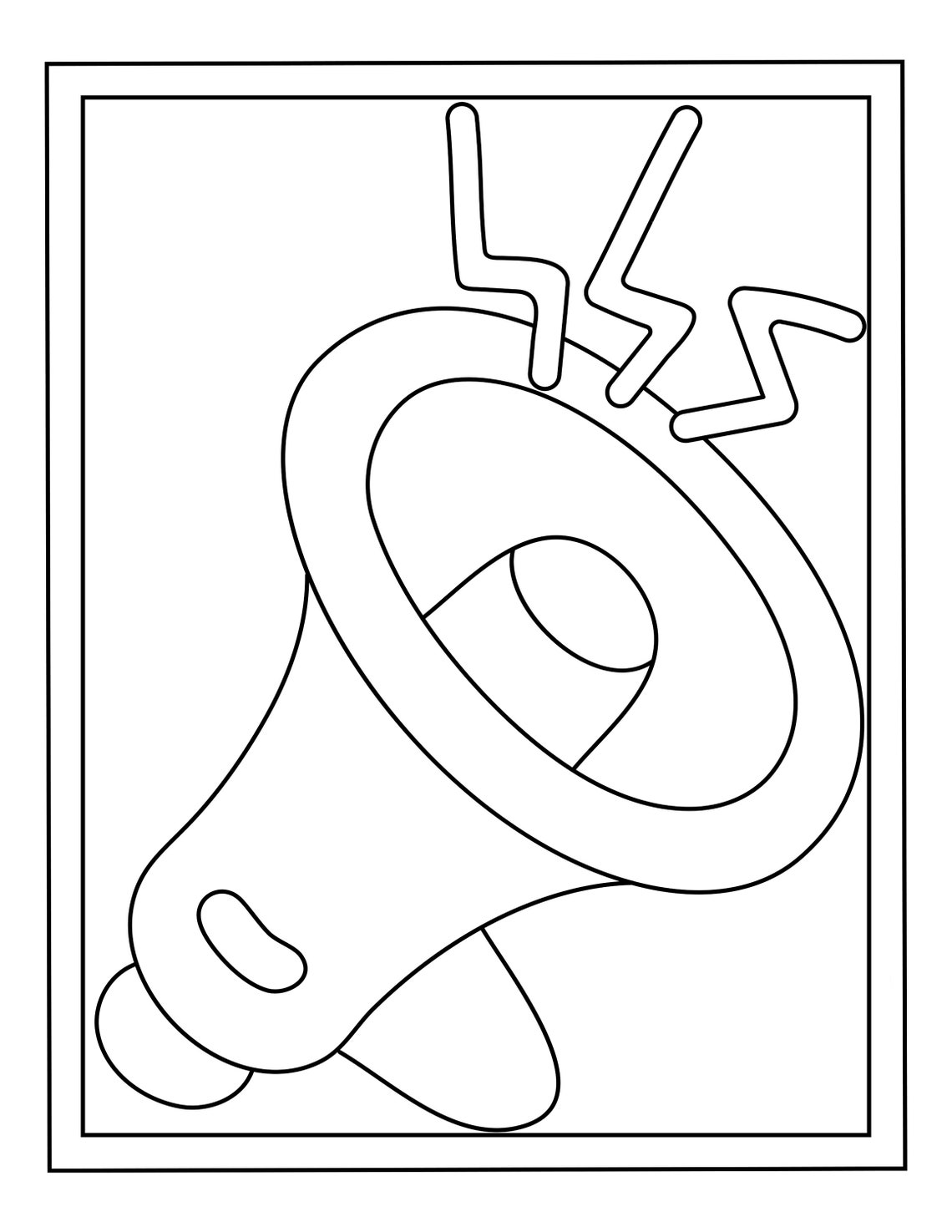16 Printable Microphone Coloring Pages - Etsy