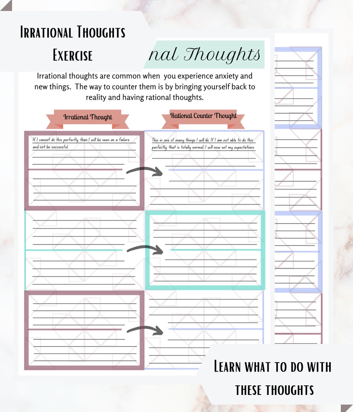 Personal Growth Workbook, Breaking Comfort Zone, Extended, (mental ...