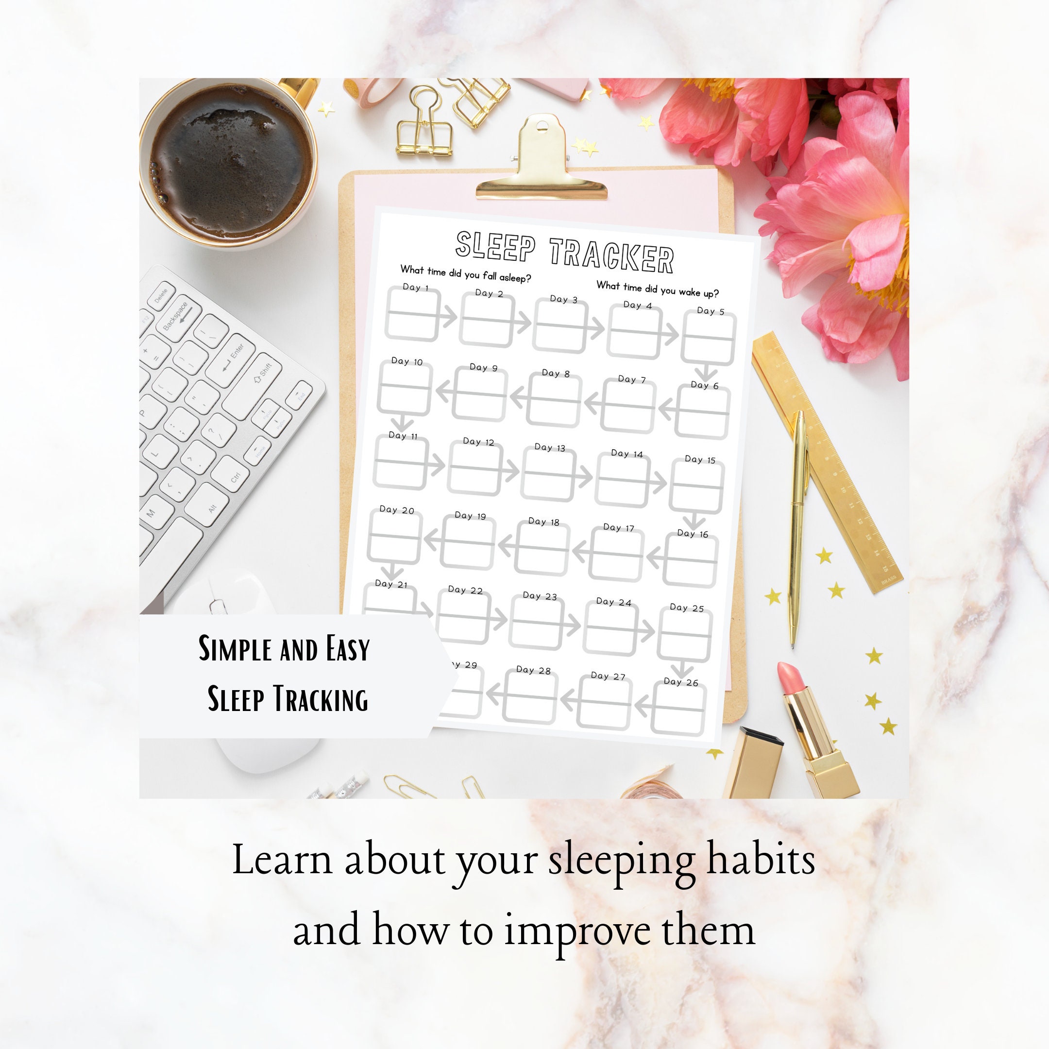 Kids Sleep Tracker, (monthly Sleep Chart) - Etsy